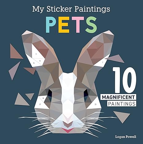 My Sticker Paintings: Pets: 10 Magnificent Paintings (Happy Fox Books ...
