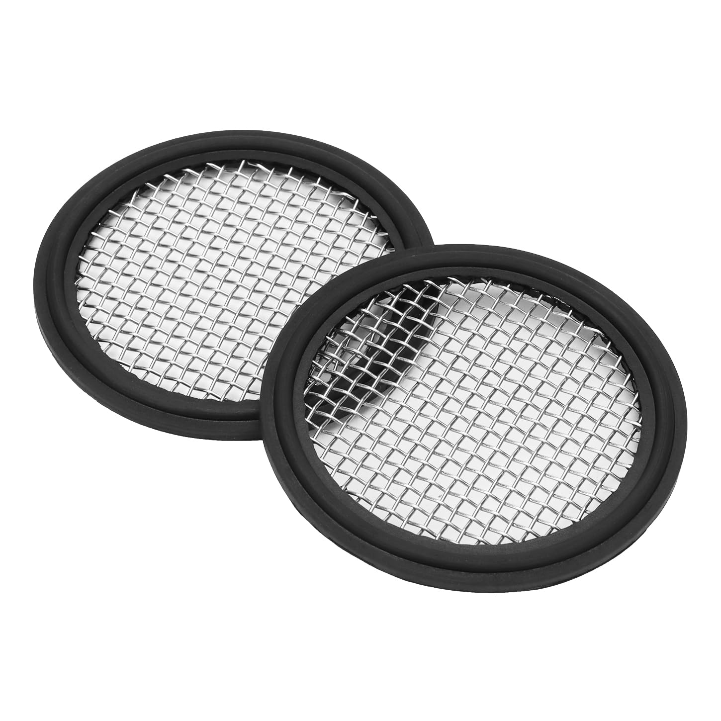 Snapklik.com : 2 Pack 2" Sanitary Tri-Clamp Gasket EPDM w/Stainless ...
