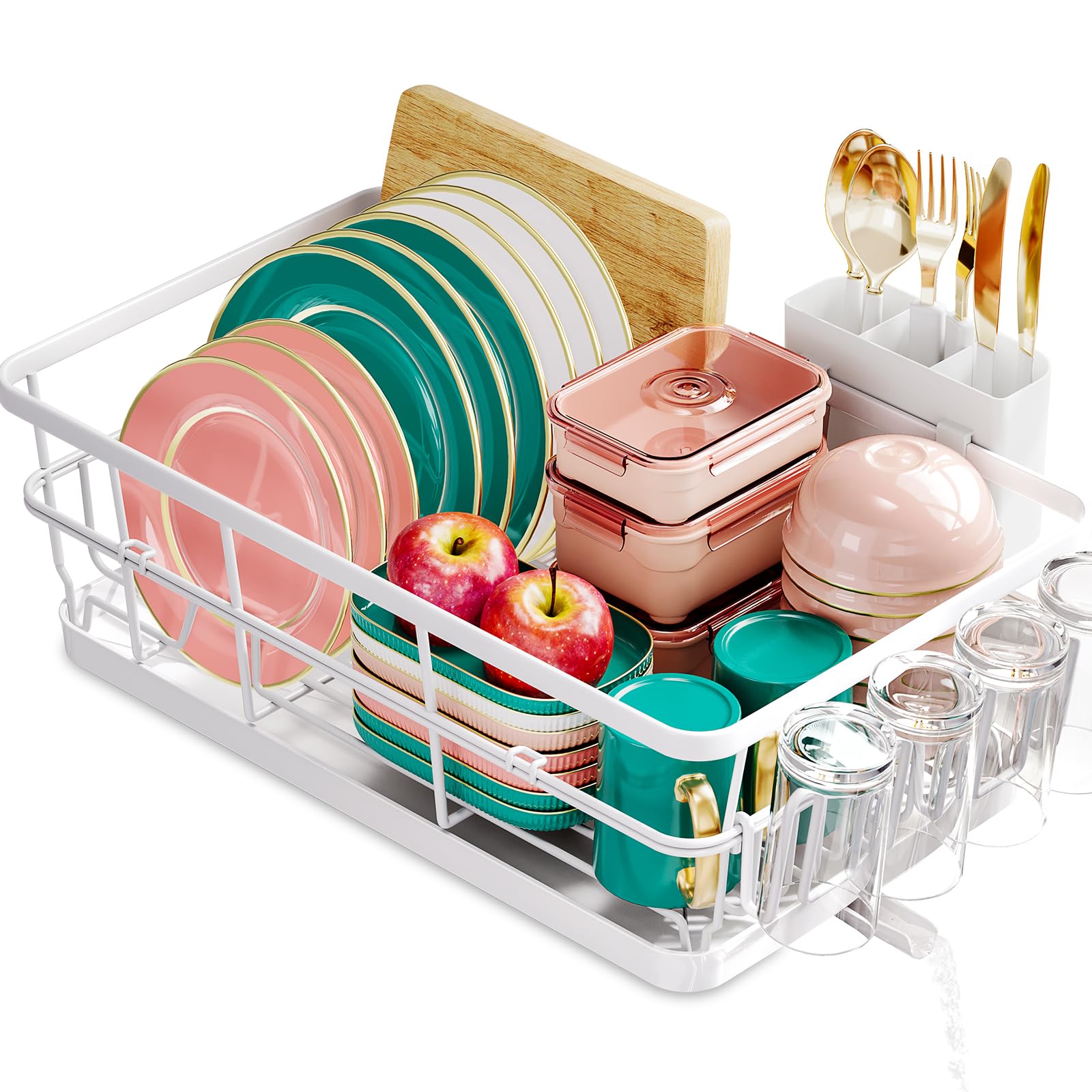Amazon.com - Dish Drying Rack for Kitchen Counter, Large Dish Drying ...