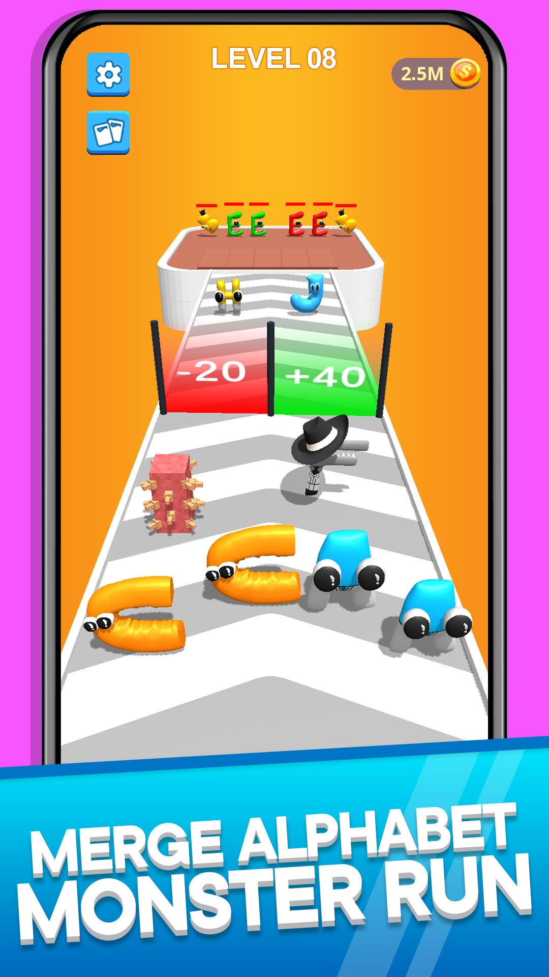 Merge Alphabet Lore Fight! Letter Monster Run Rush - App on Amazon Appstore