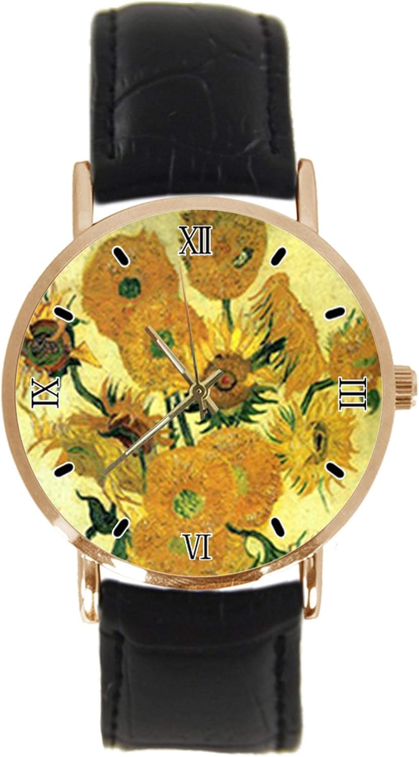 Sunflowers by Greatest Artist Van Gogh Wrist Watch Fashion Classic ...