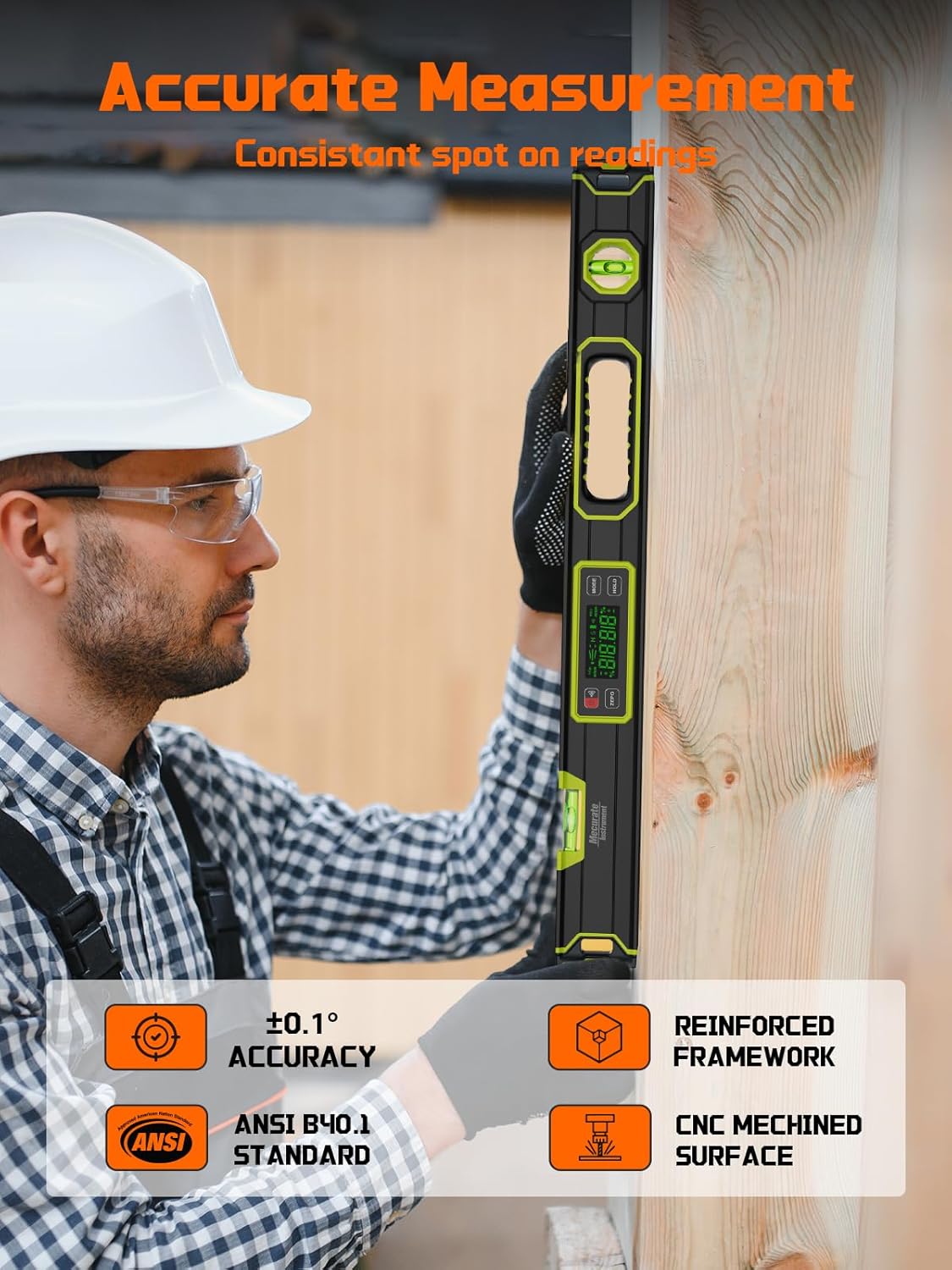 Mecurate 24-Inch Digital Level User Manual