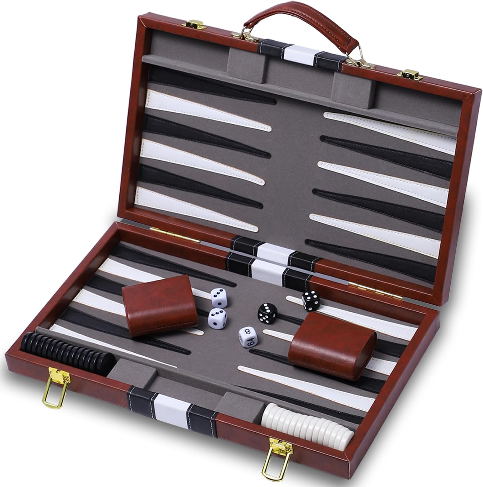 Amazon.com: Backgammon Set 11 inch, Small - Classic Board Game for ...
