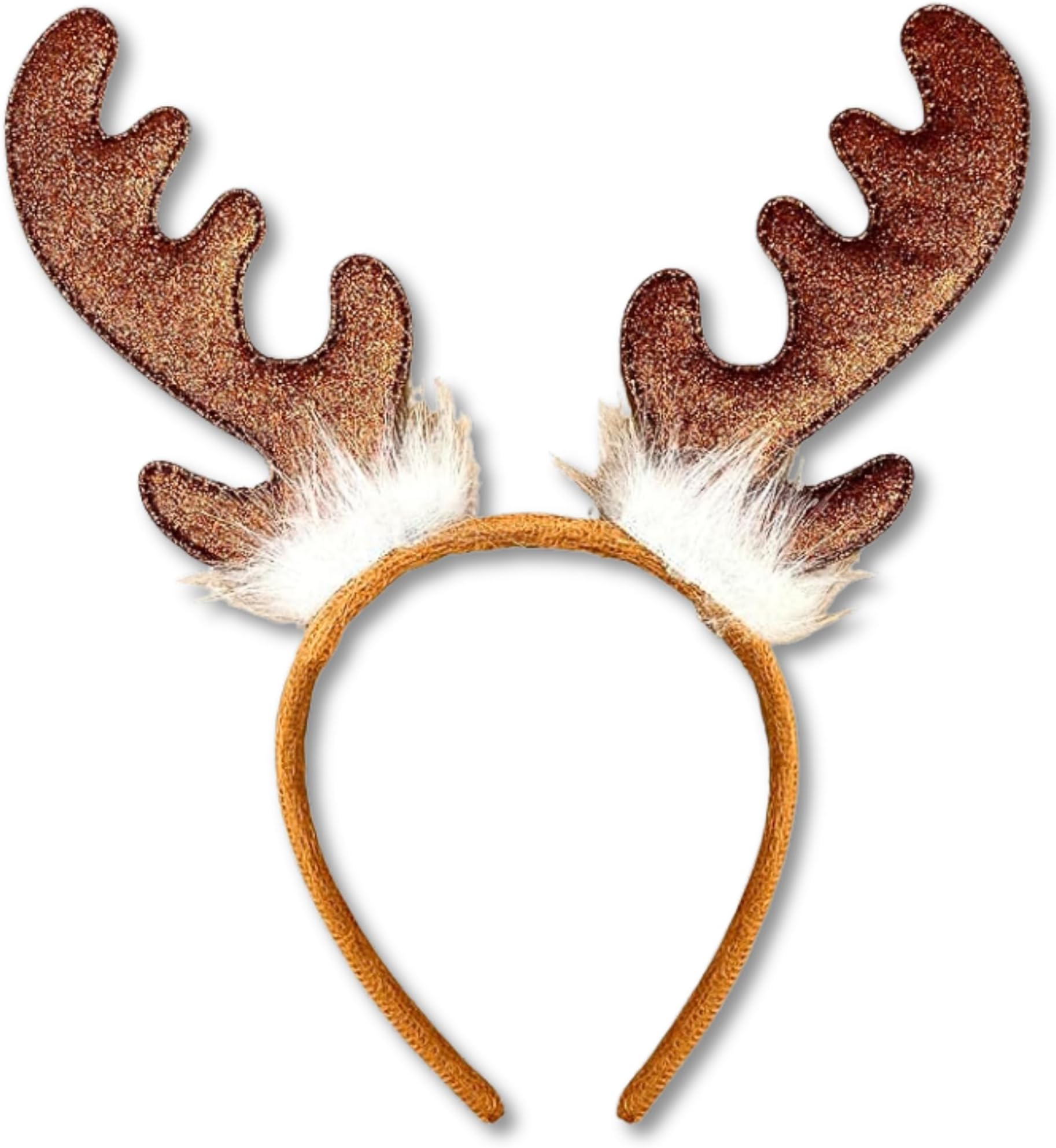 Amazon.com: Shintop Reindeer Antlers Headbands, 2pcs Fluffy Deer Ears ...
