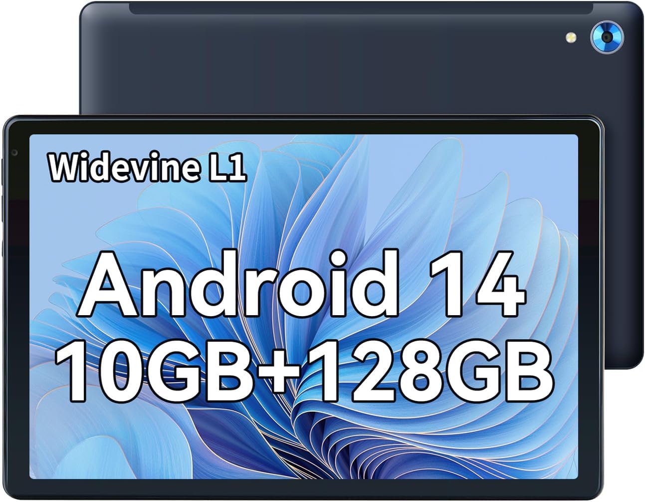 Amazon.com : HiGrace 10 inch Tablet, Android 14 Go Octa Core, 10GB ...