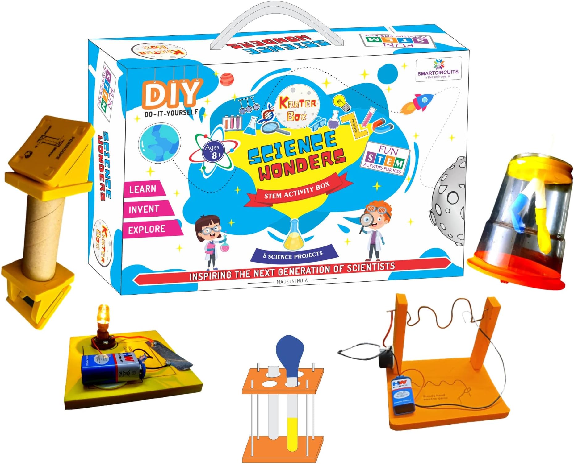Buy Doctor Jupiter Girls First Science Experiment Kit for Kids Ages 4-5 ...