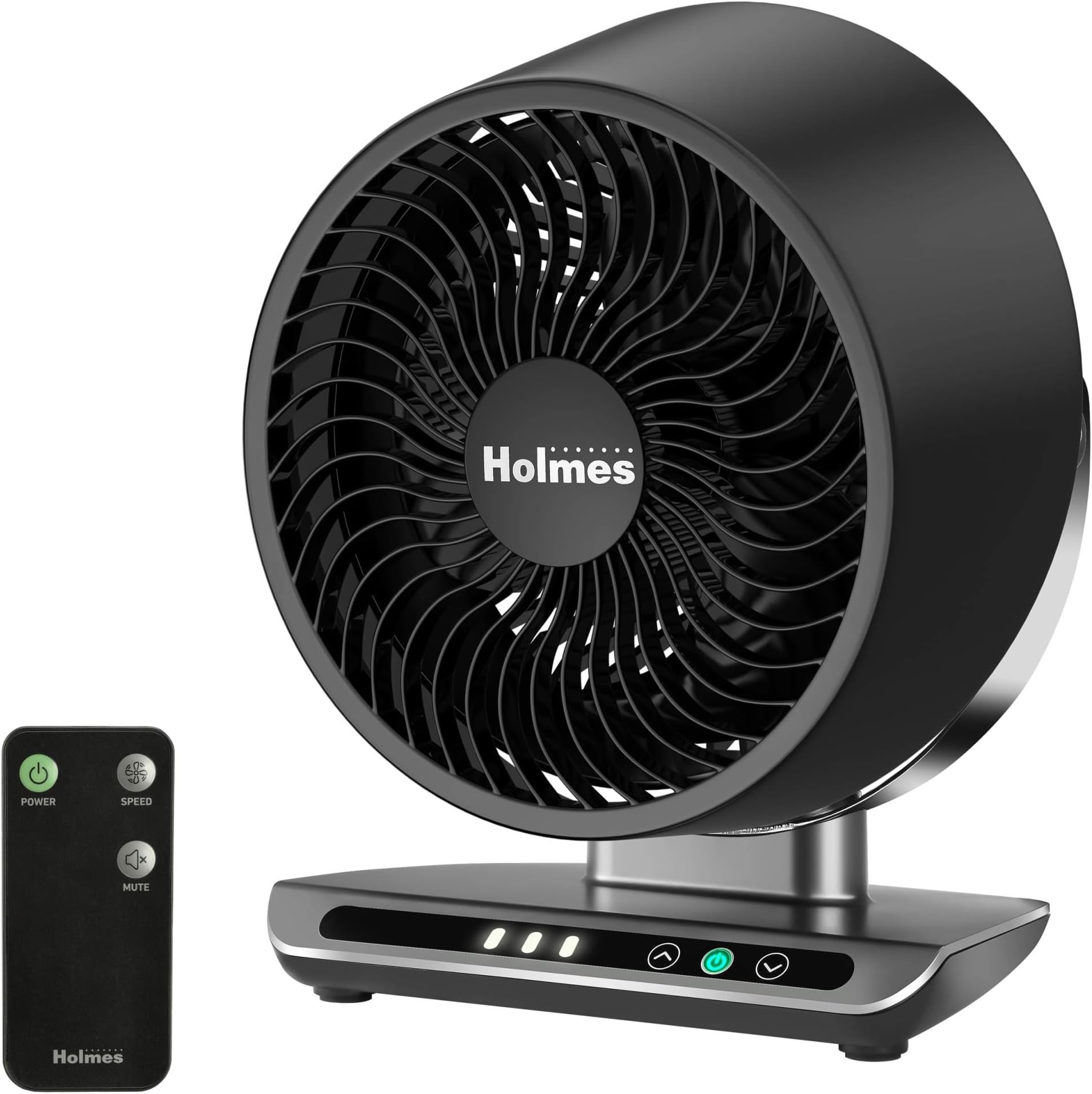 Amazon.com: Holmes 12-Inch Fan | Blizzard Rotating Fan with Remote ...