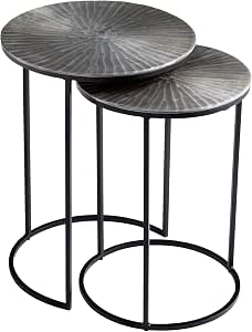 Amazon.com: Cyan Design Anais Nesting Tables, 2 Piece : Home & Kitchen