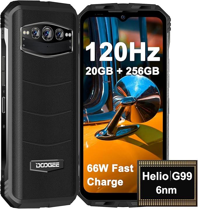 Amazon.com: DOOGEE S100 Rugged Smartphone(2023), 20GB+256GB Dual 4G ...