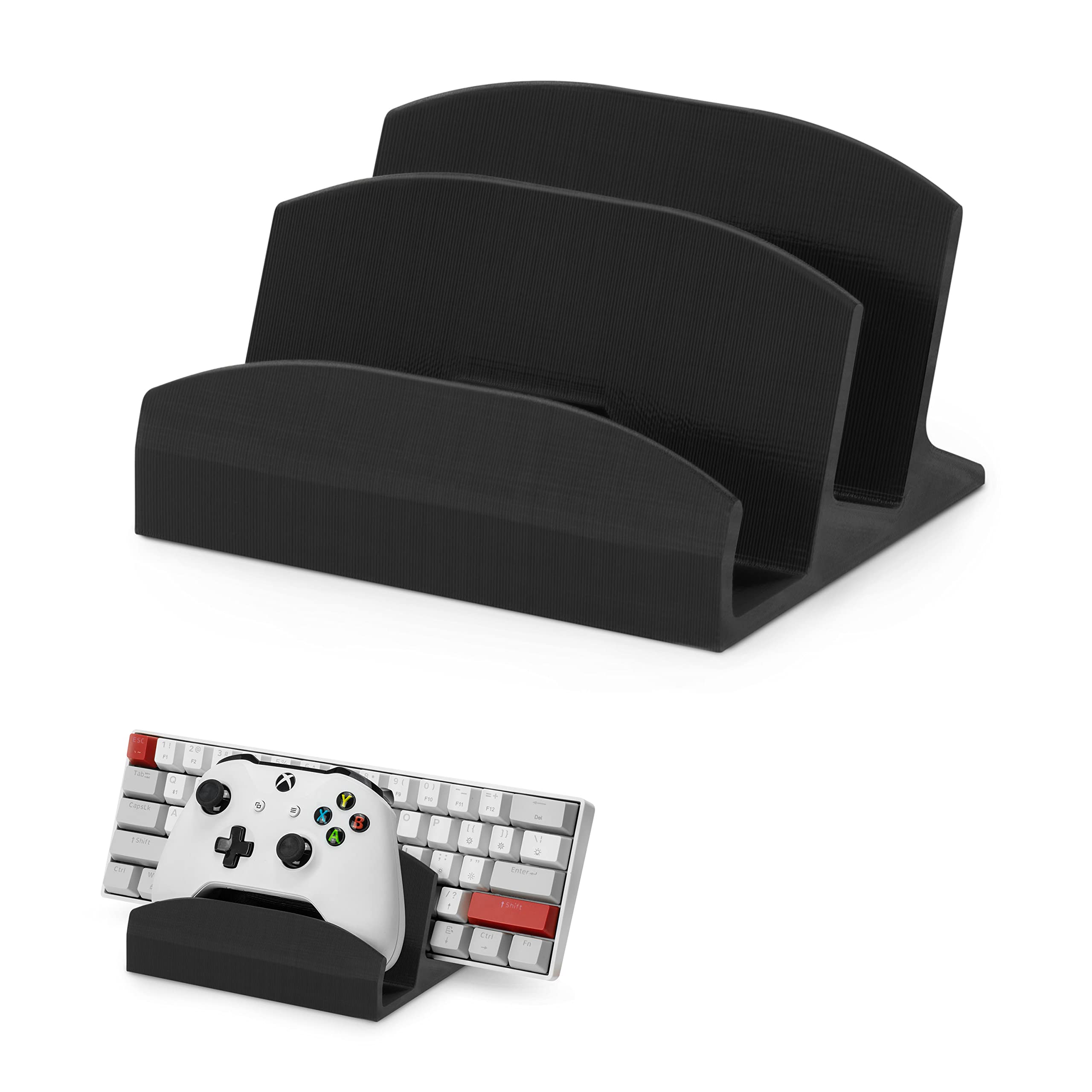 Amazon.com: BRAINWAVZ Desktop Keyboard & Game Controller Holder Stand ...