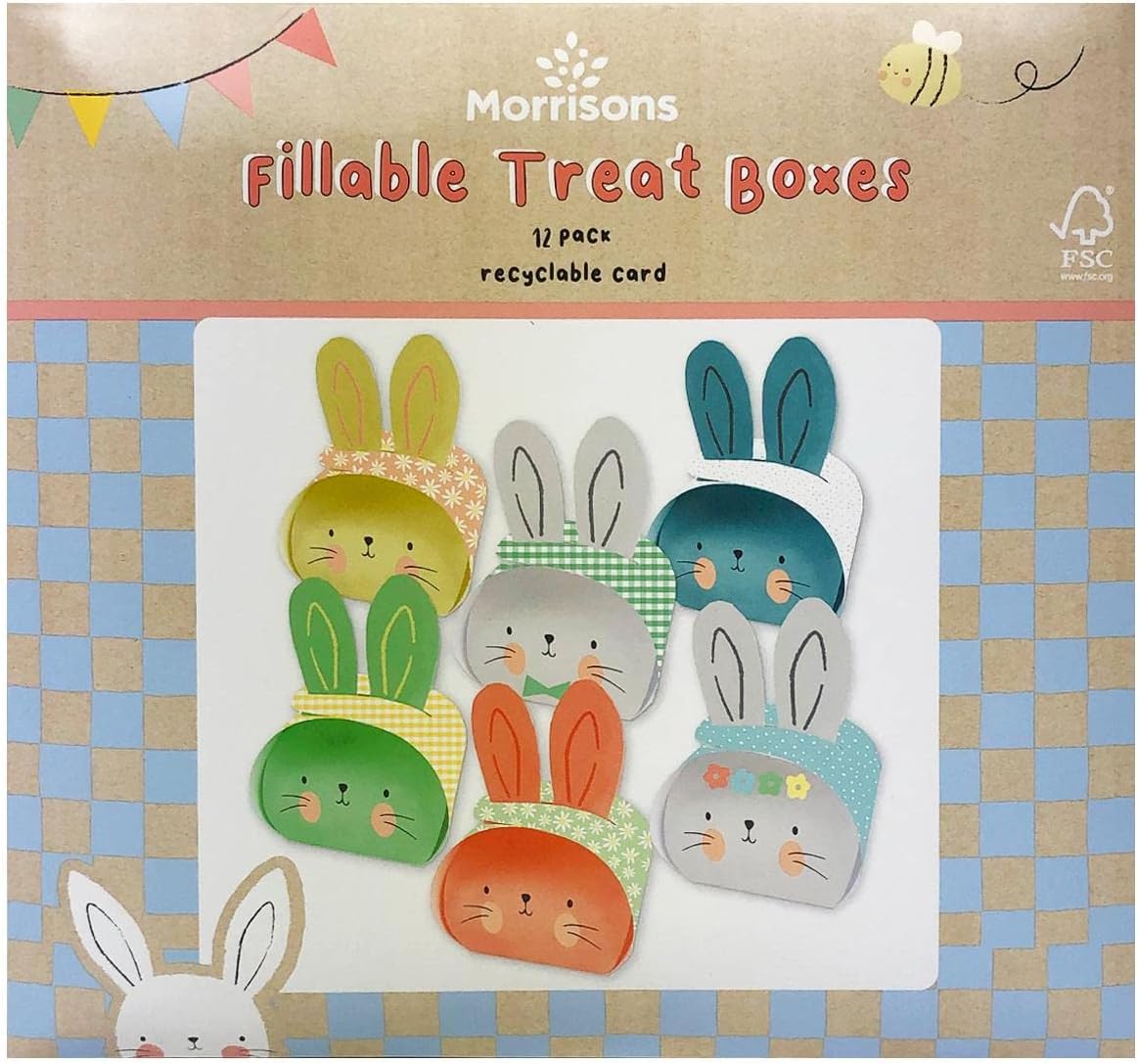 Morrisons Fillable Treat Boxes : Amazon.co.uk: Toys & Games