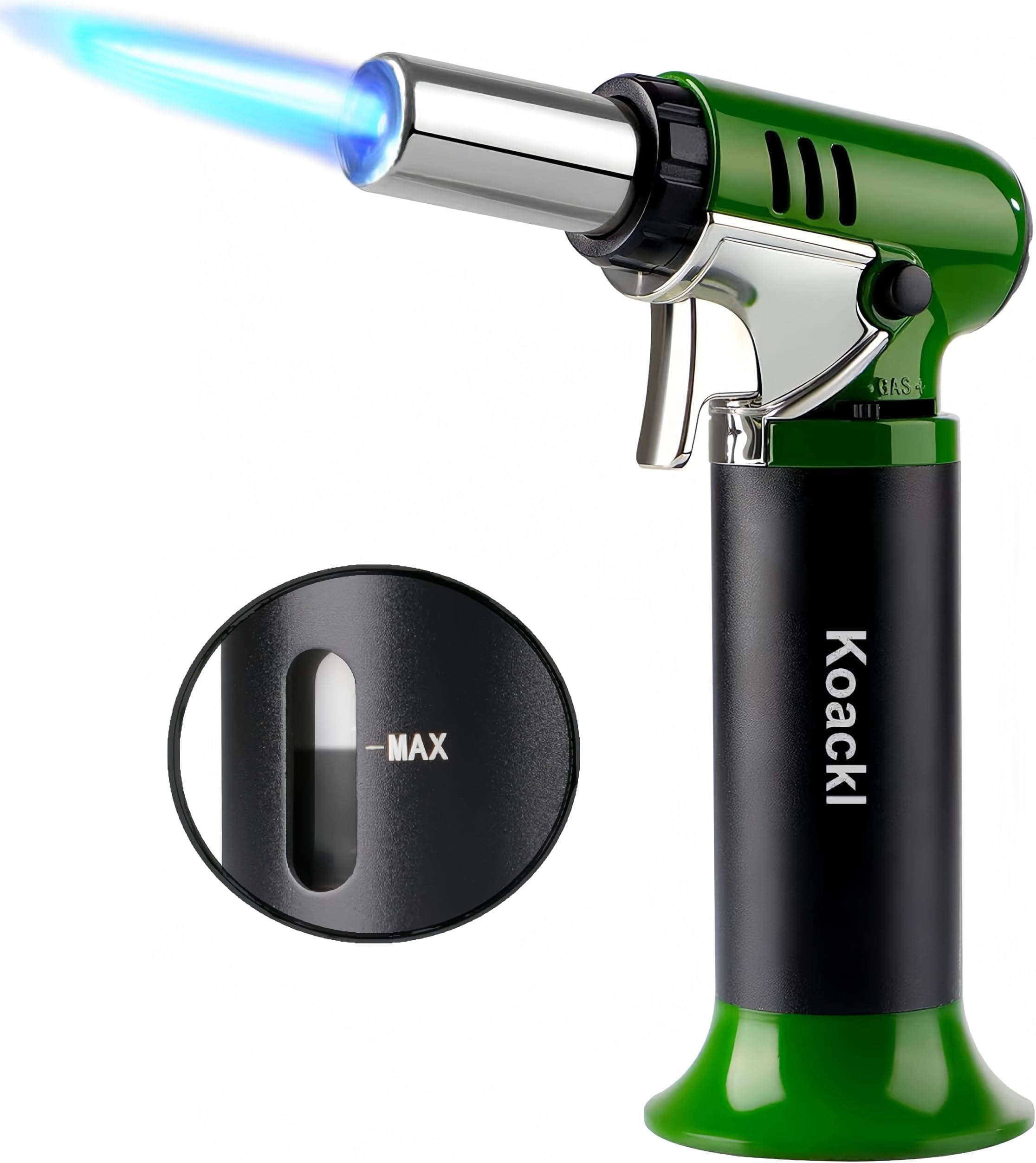 KOACKL Soldering Torch, Refillable Kitchen Butane Torch Lighter ...
