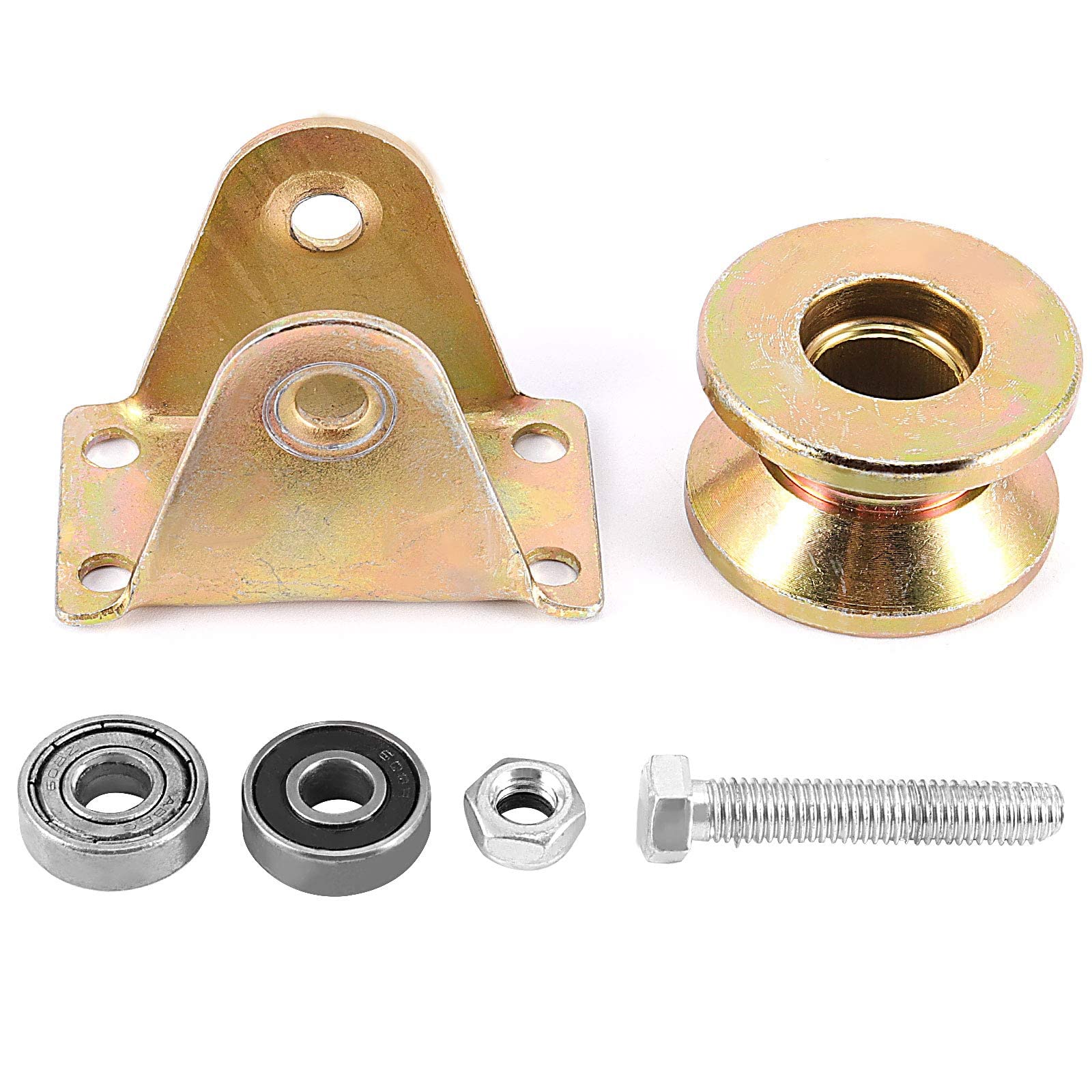 Snapklik.com : ZEONHEI 4 Pack 2 Inch V Groove Wheel, Heavy Duty V ...