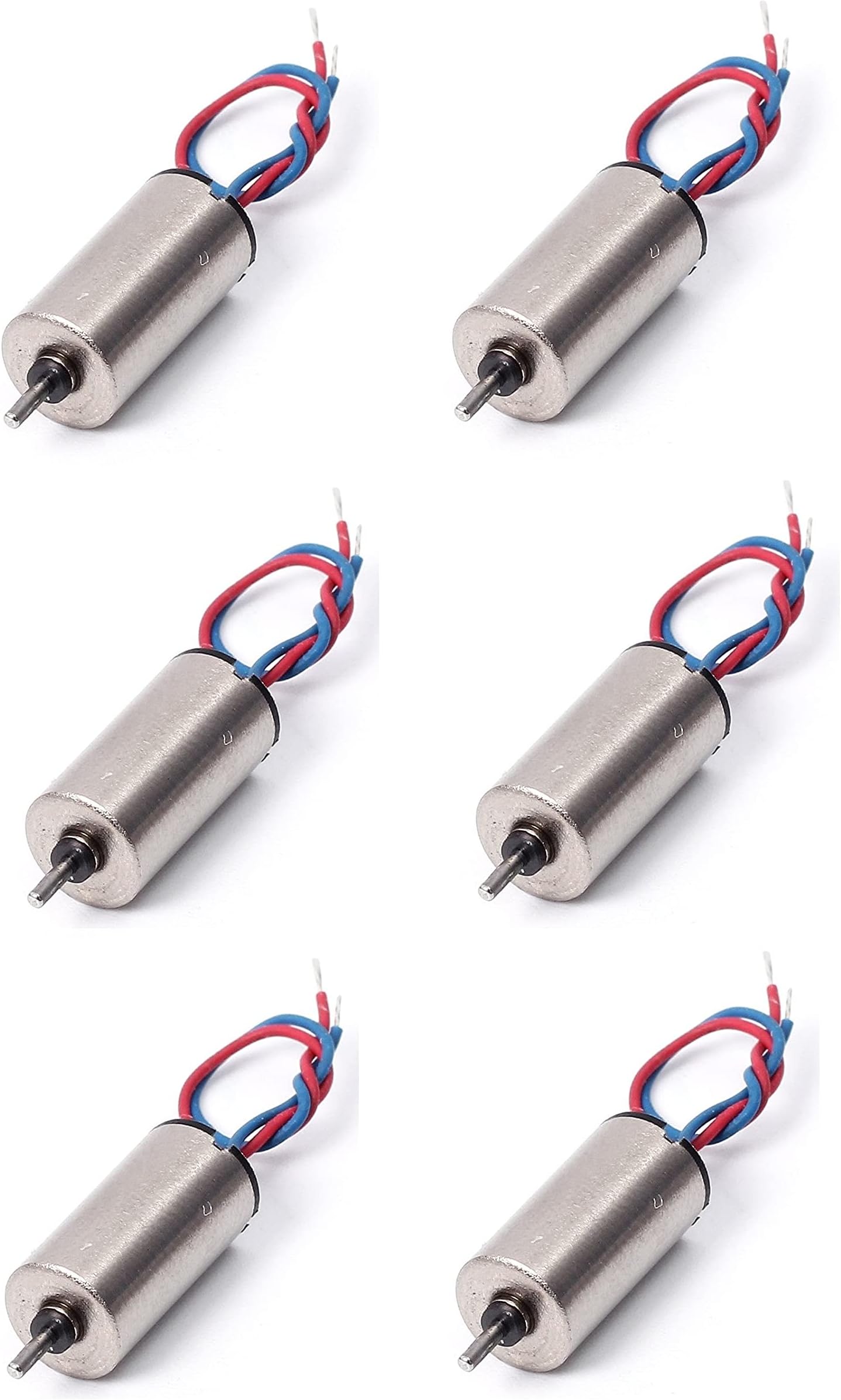Invento 6pcs 3.7V Micro Coreless motor 8.5x20mm 8520 High Speed 39000 ...