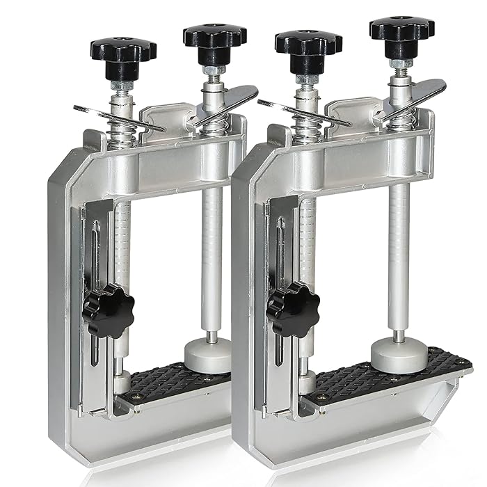 Buy AIWFL 2pcs 45 Degree Stone Mitre Clamp, Countertop Seam Splicing ...