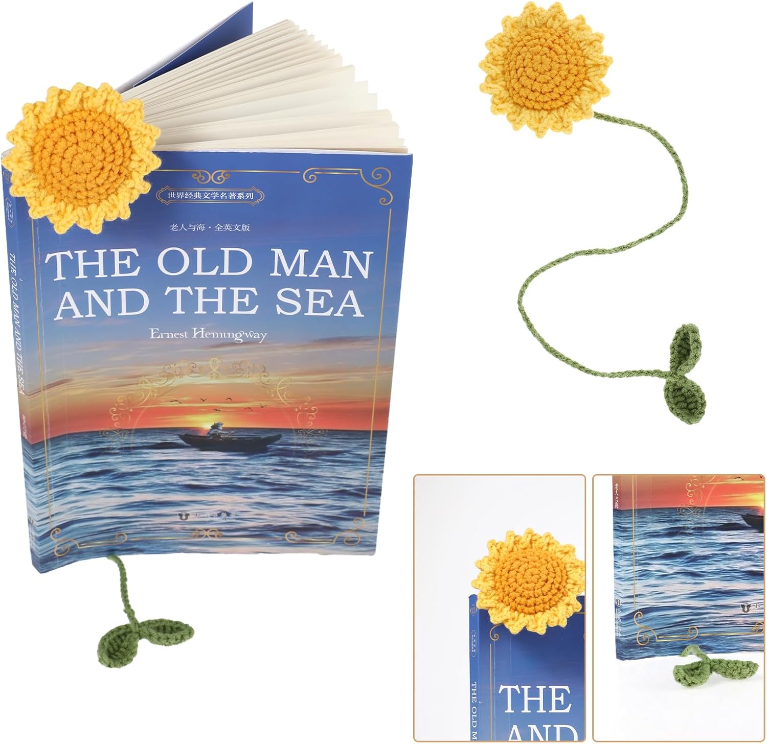 Amazon.com: Hand-Woven Bookmarks, Cute Daisy Flower Sunflower Shape ...