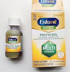Amazon.com: Enfamil Poly-Vi-Sol Liquid Multivitamin Supplement for ...