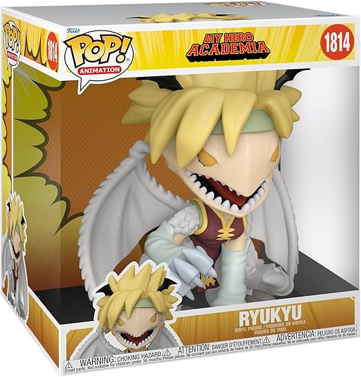 Amazon.com: Funko Pop Jumbo: My Hero Academia (MHA) - Ryukyu - (Dragon ...