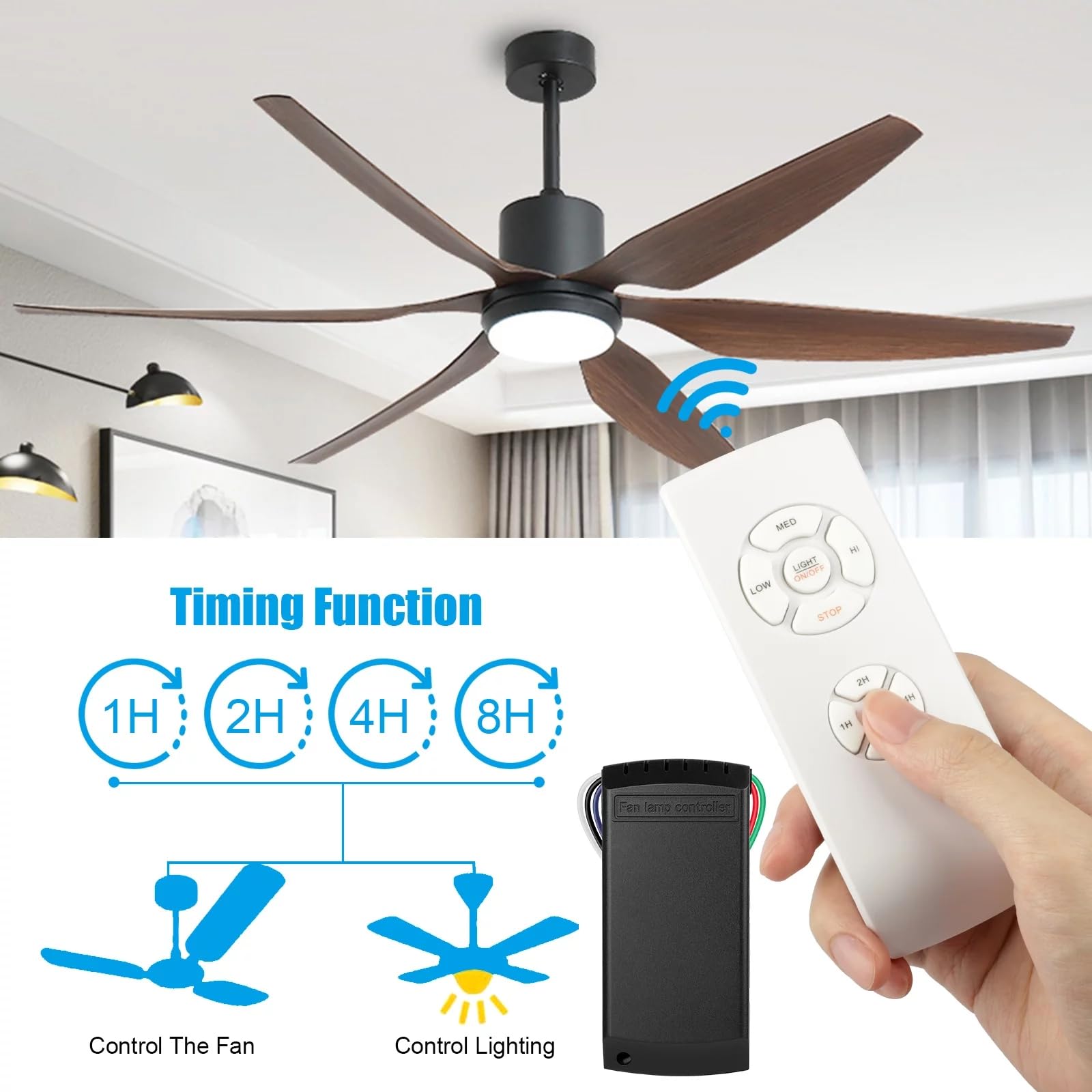 Universal Remote Control Ceiling Fan 2x Universal Ceiling Fan Lamp
