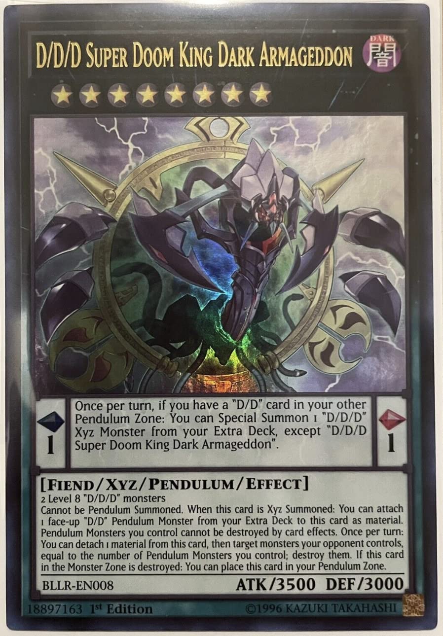 Amazon.com: D/D/D Super Doom King Dark Armageddon - BLLR-EN008 - Ultra ...