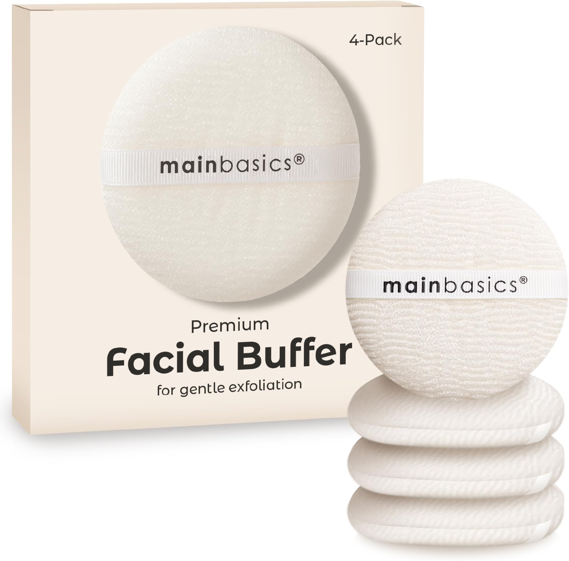 Amazon.com: MainBasics Face Scrubber Exfoliator Pads (4-Pack ...