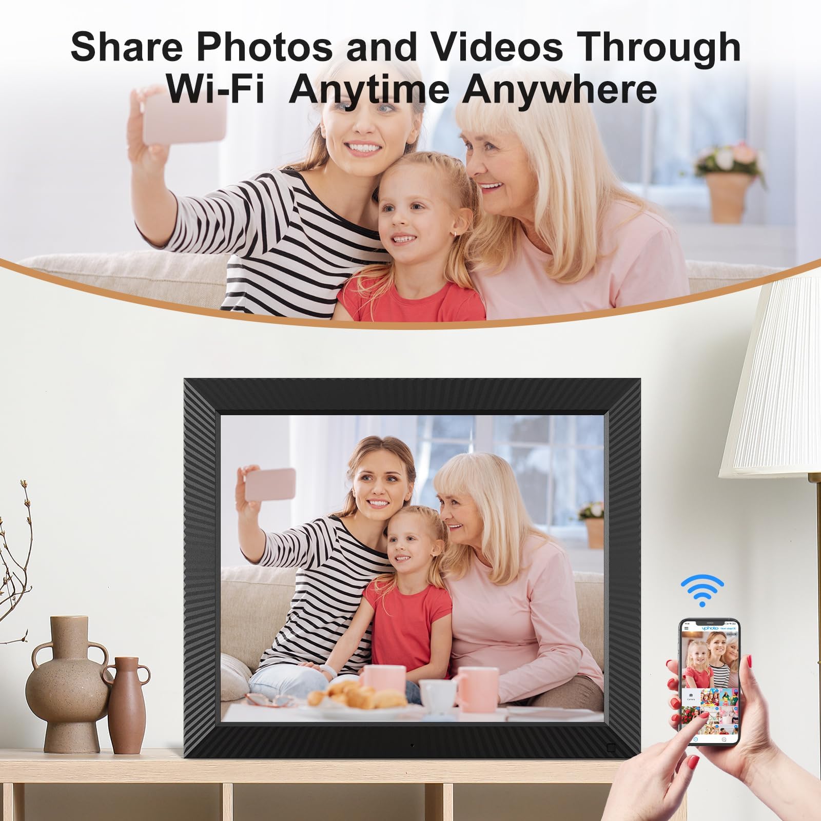 Extra Large Digital Picture Frame - 17-inch Extra Large Digital Picture ...