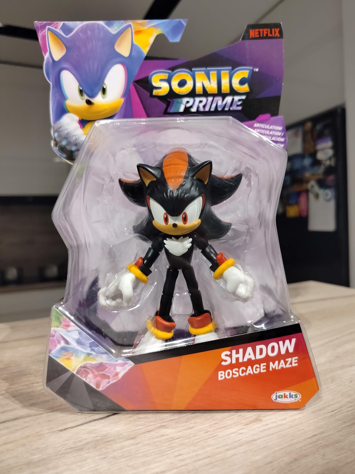 Amazon.com: Sonic Prime 5" Articulated Action Figure - Shadow Green ...