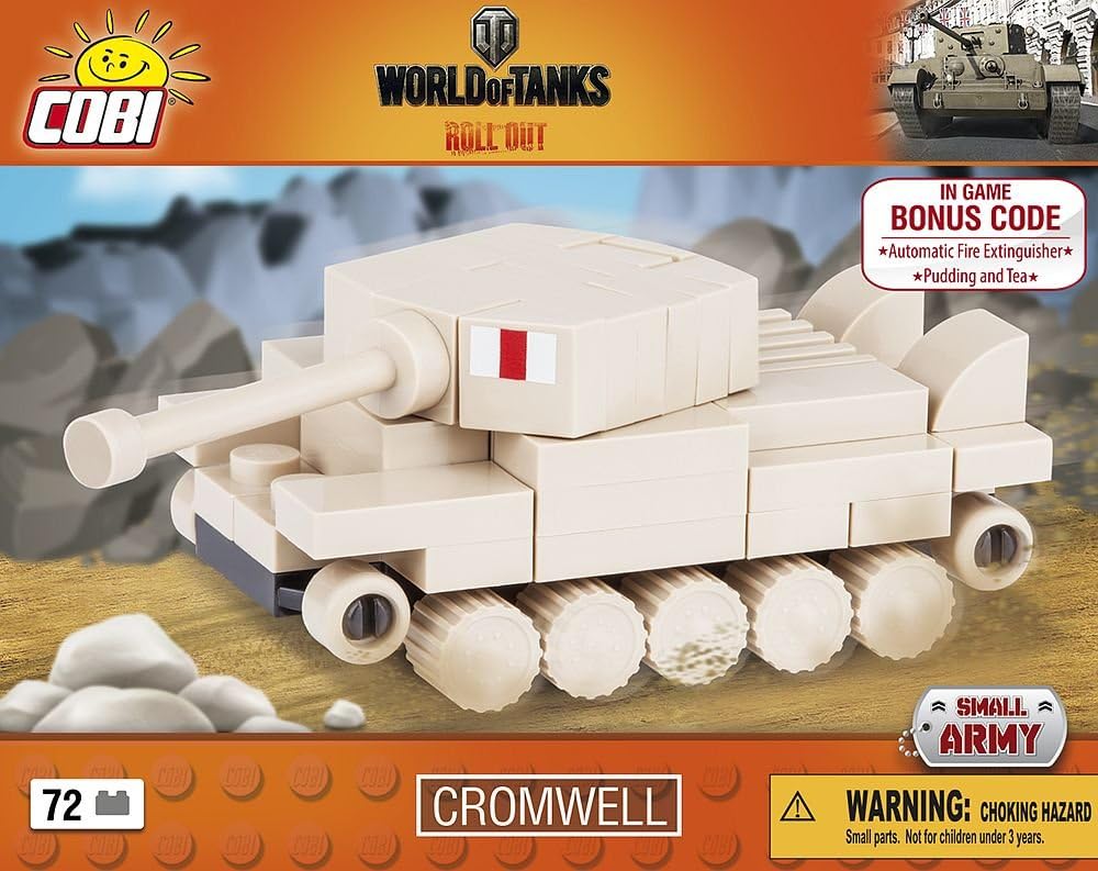 Cobi World Nano Tank Cromwell COB03018 Lot de 72 Jouets : Amazon.fr ...