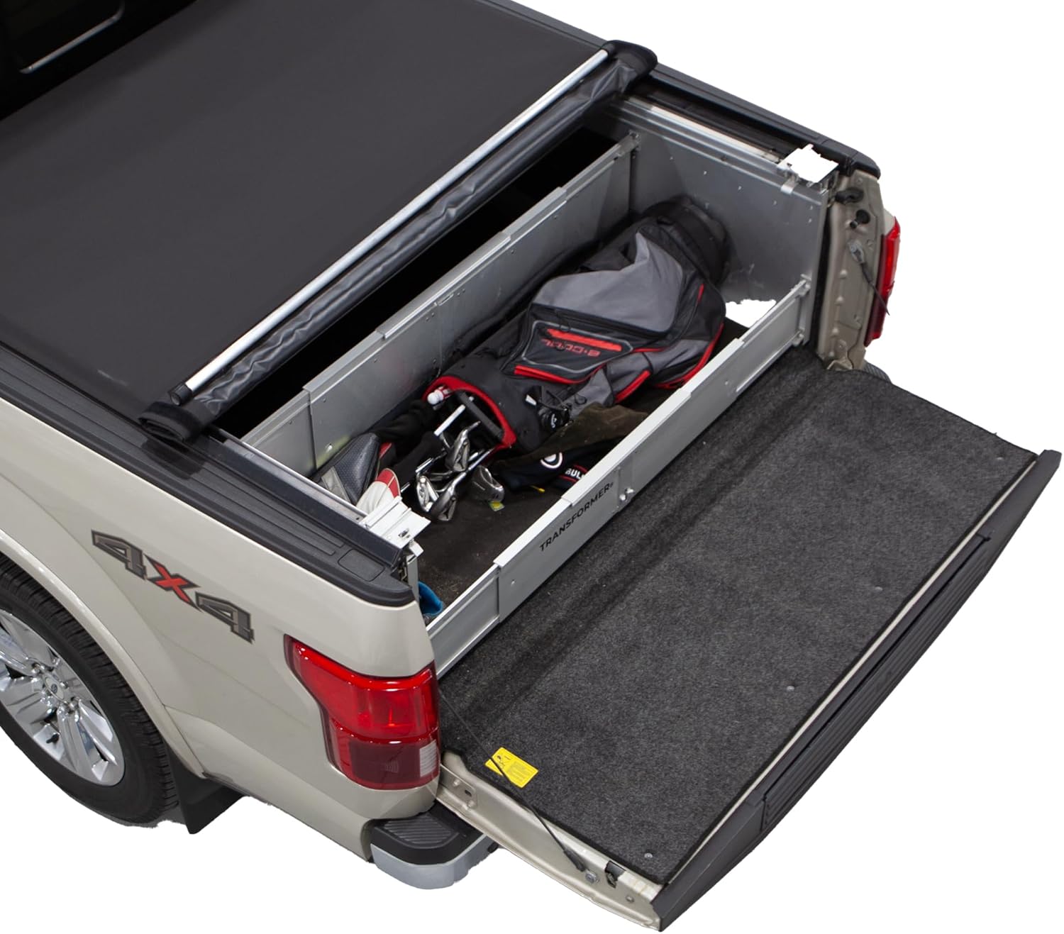 Amazon.com: Unruli Transformer® Tonneau Cover with Removable Sliding ...