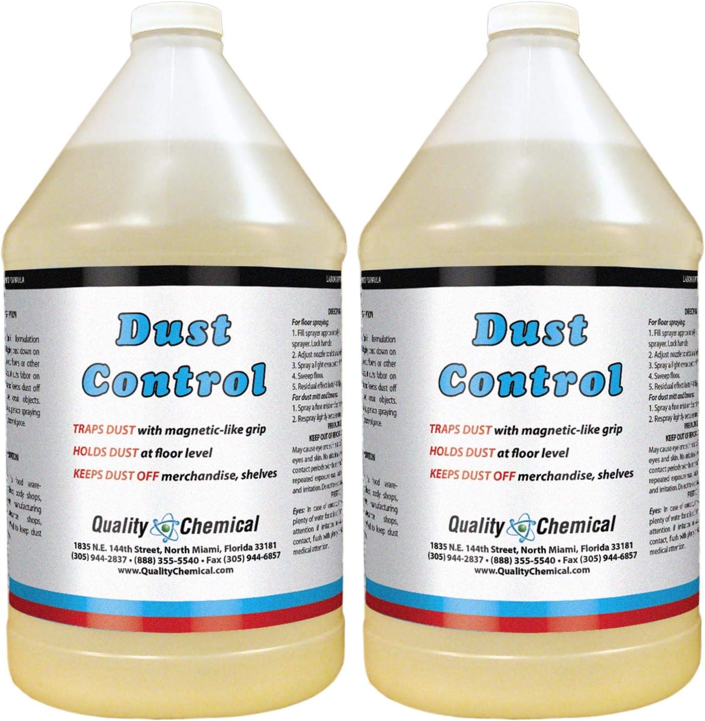 Amazon.com: Quality Chemical Dust Control Solution-2 gallon case ...