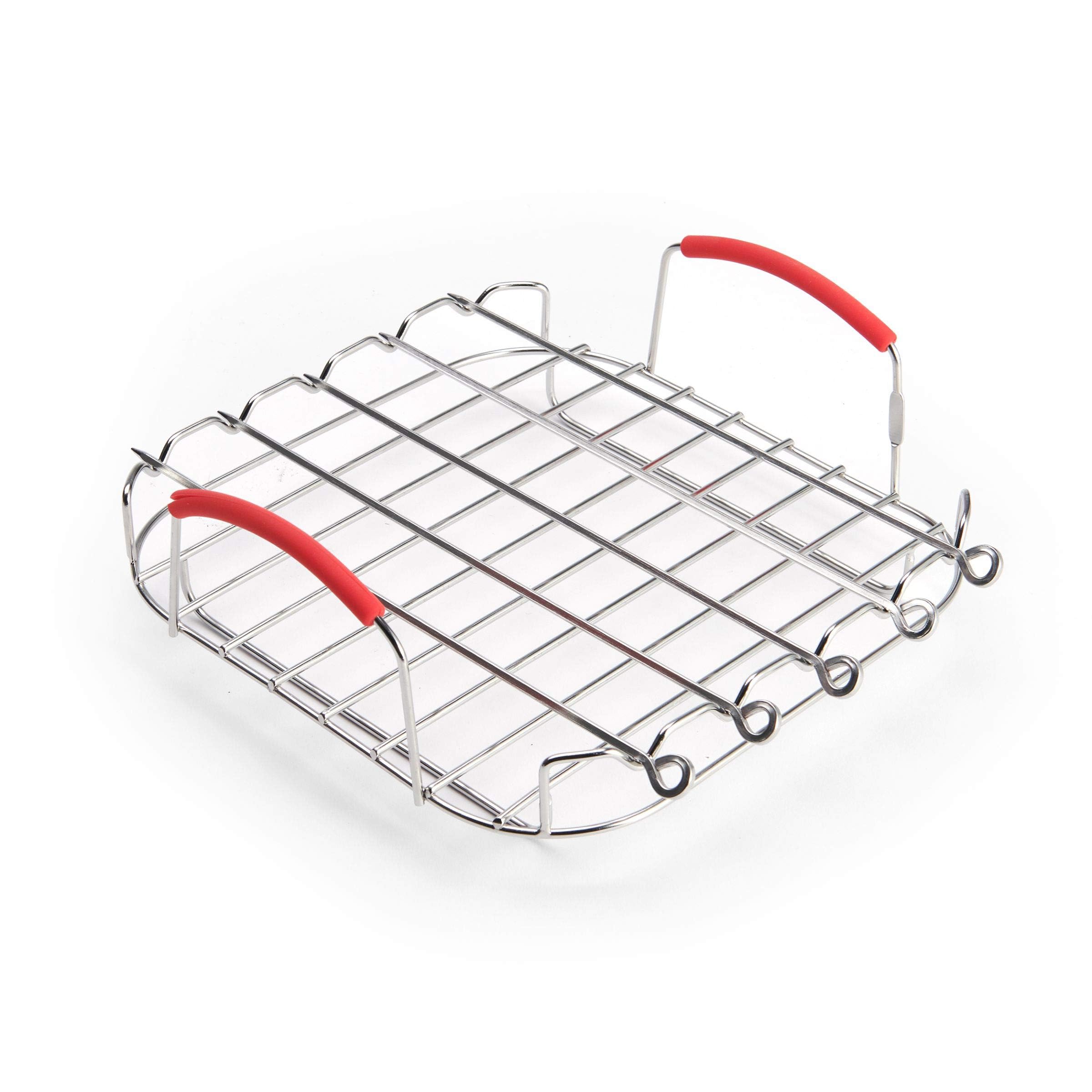 Amazon.com: Instant Vortex Official Grill and Lifting Rack with Skewers ...