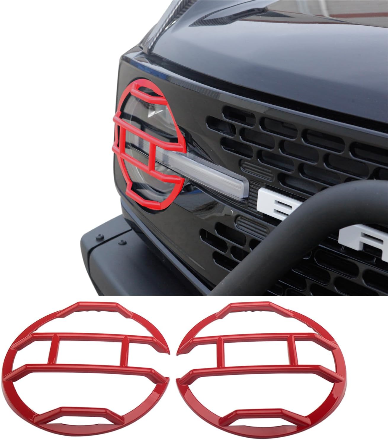 Amazon.com: FSYHKJ Front Headlight Guards Trim Protector Cover for Ford ...