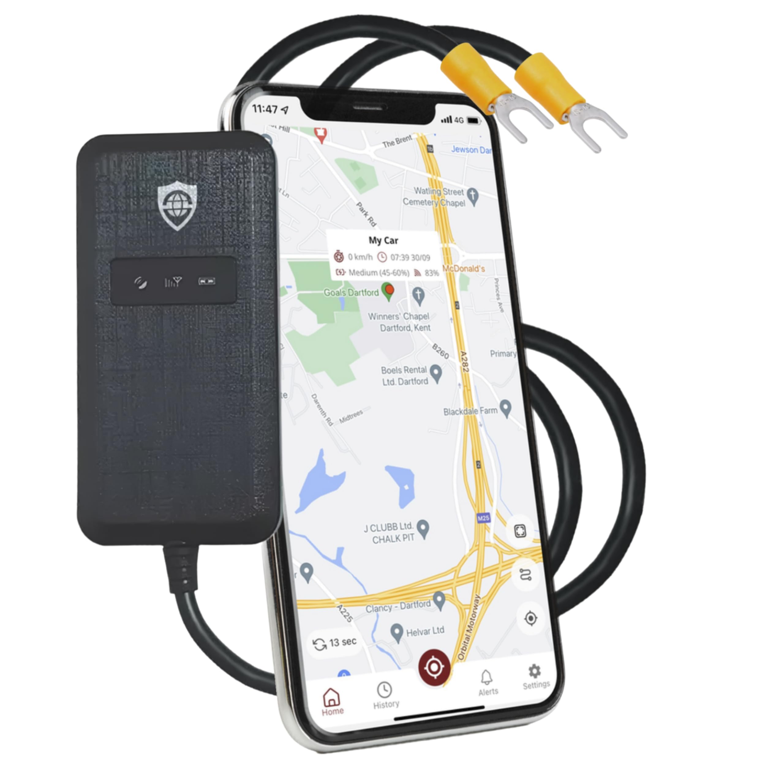 SafeTag Volt - Real Time GPS Tracker Device - Van, Motorbike, Tracker ...