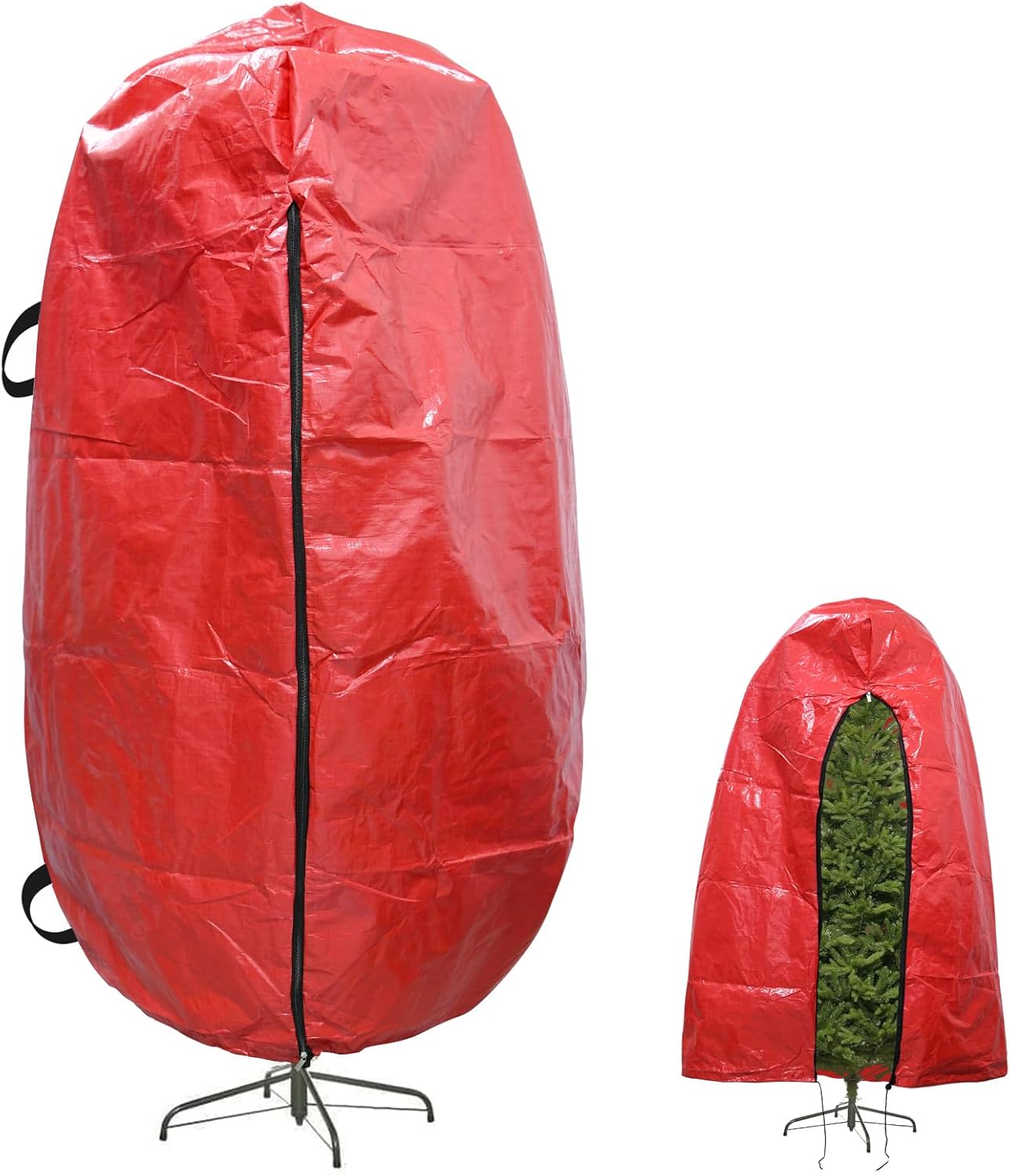 Amazon.com: Cosmos Upright Christmas Tree Storage Bag Waterproof Xmas ...
