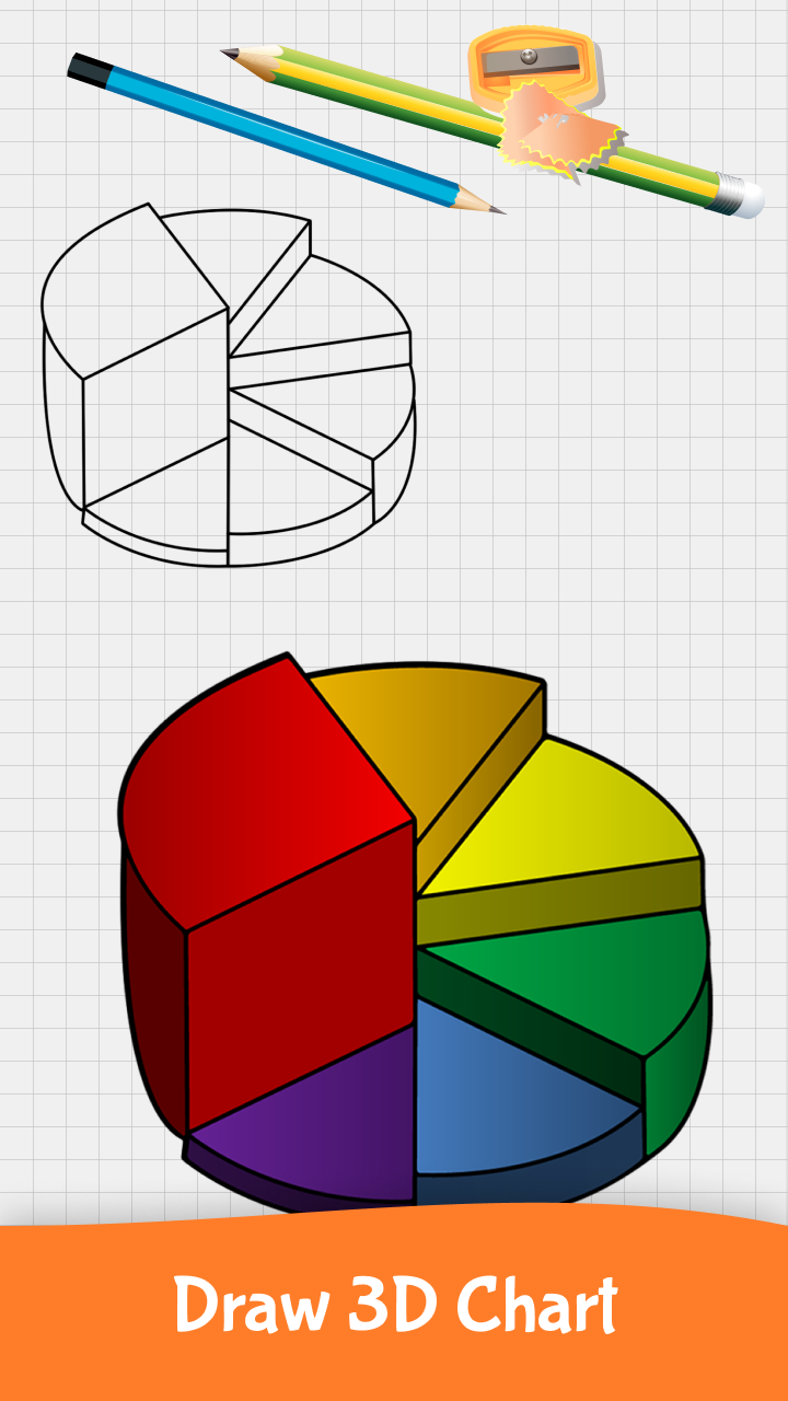 How to Draw 3D Object : Step by Step Tutorials - App on Amazon Appstore