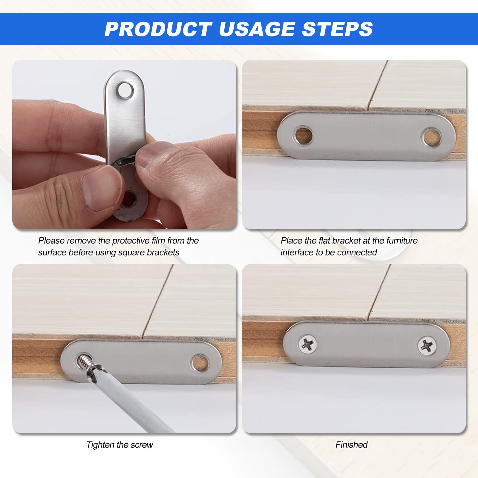 Metal Mounting Brackets For Wood 90 Degree L Furniture Bracket | Home