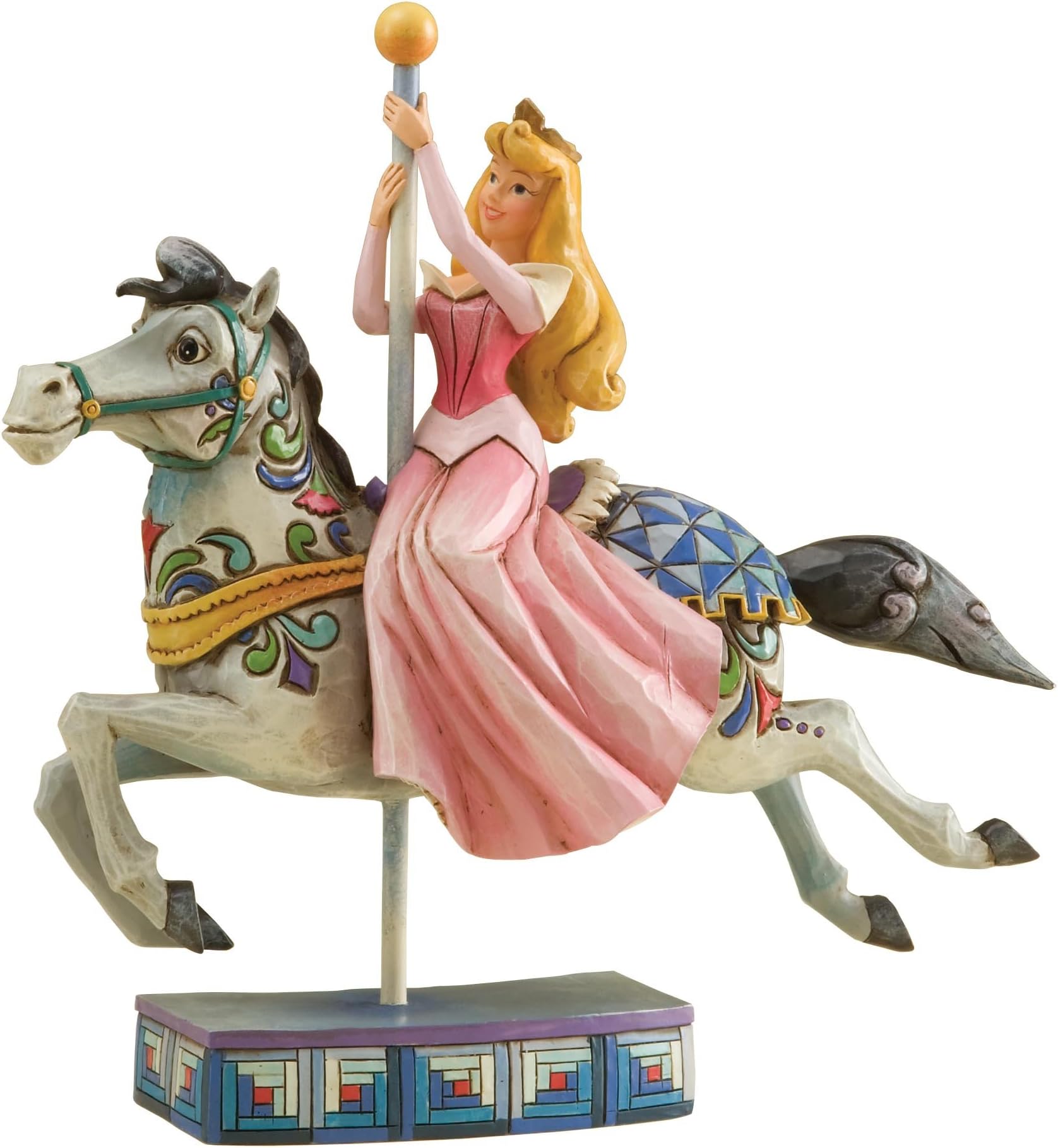 Amazon.com: ENESCO Disney Traditions by Jim Shore 4011743 Aurora Riding ...