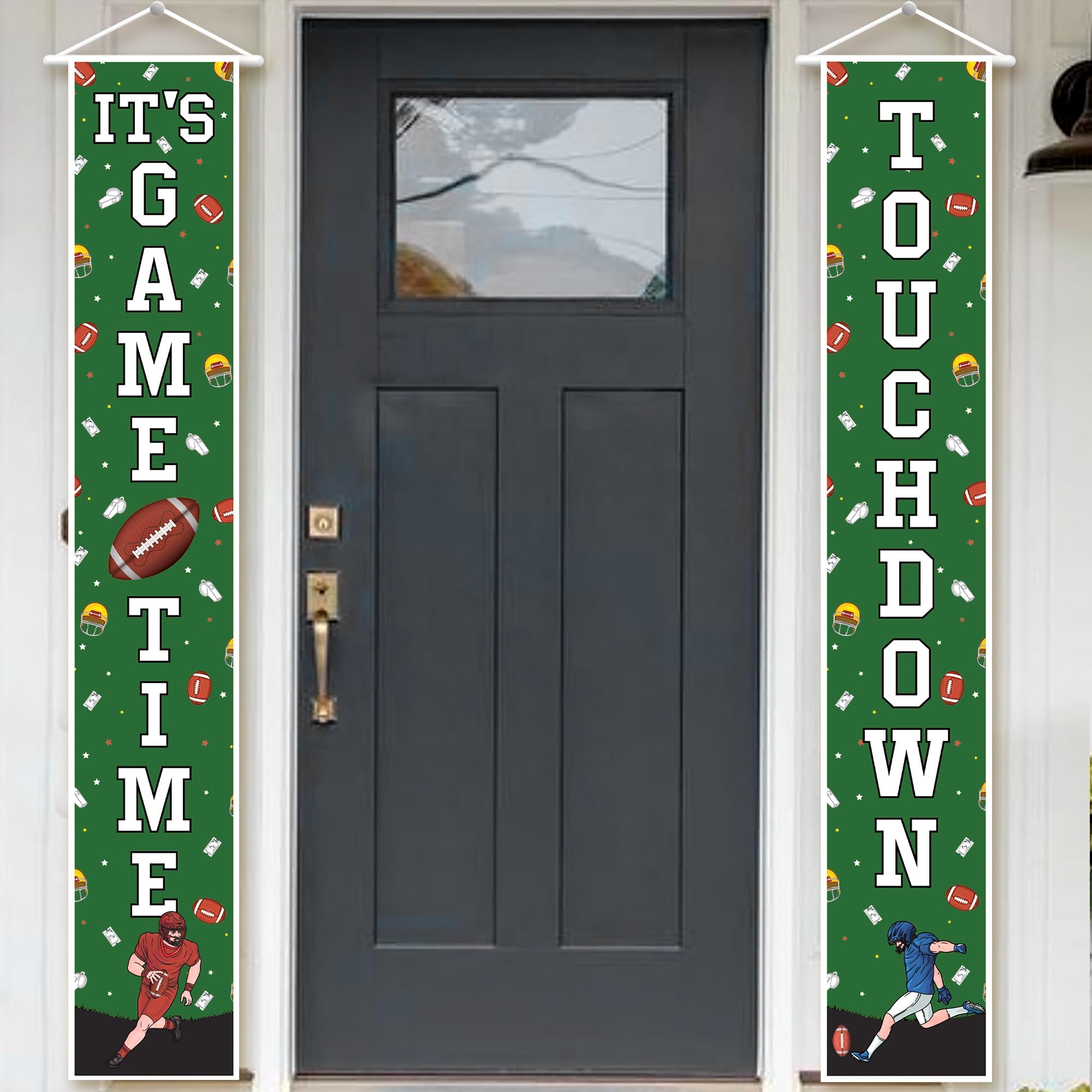 Amazon.com : KatchOn, XtraLarge Football Door Banner - 72x12 Inch ...