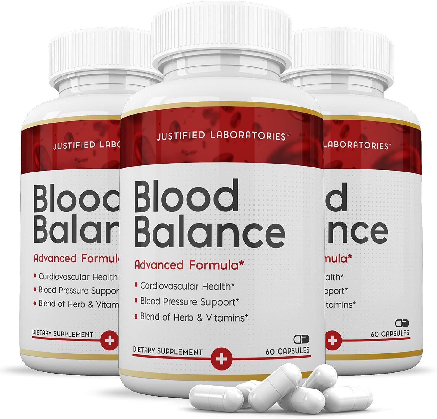 Amazon.com: (3 Pack) Blood Balance Advanced Formula 620MG Formula All ...