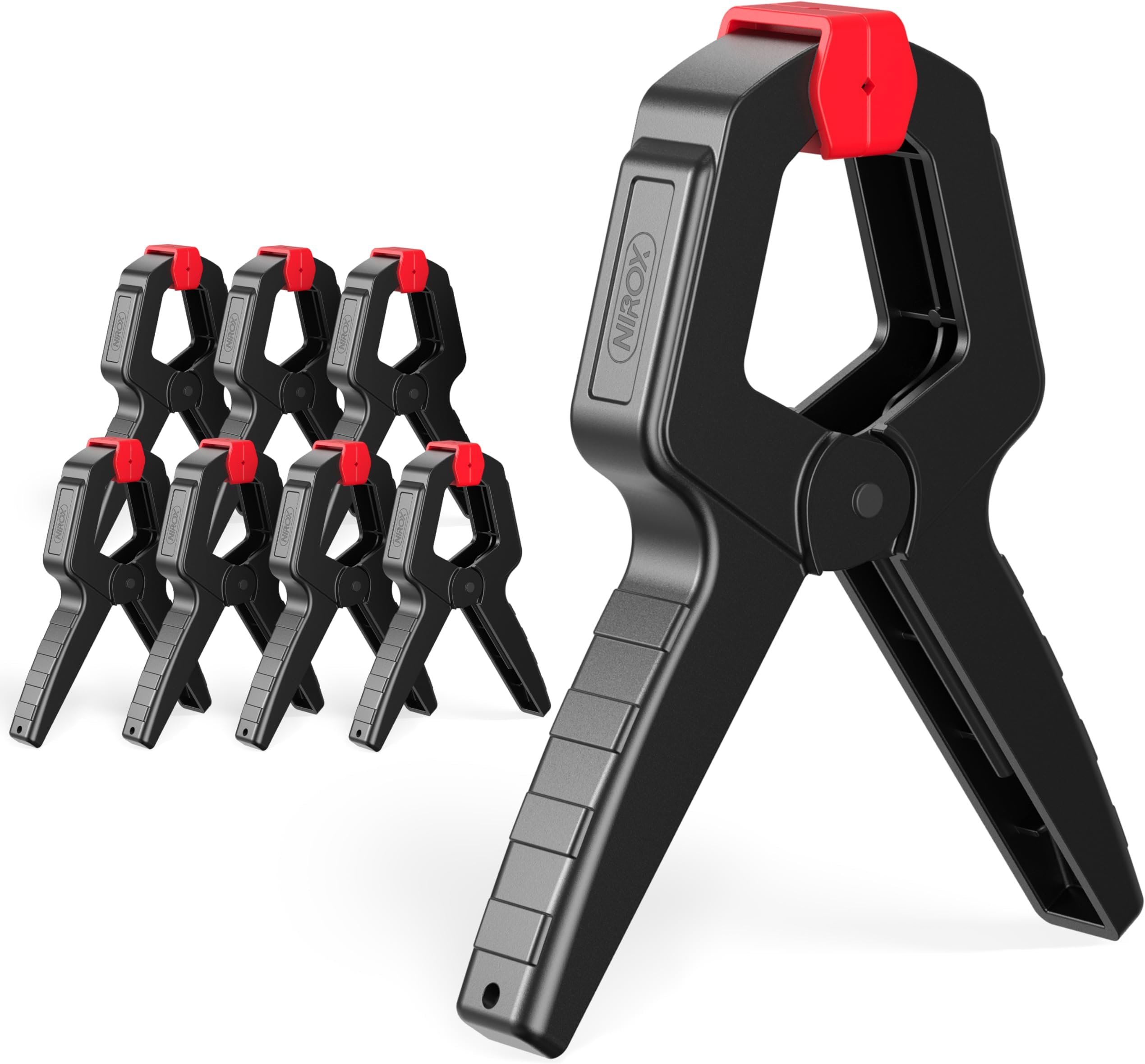 Nirox Set of 4 Spring Clips - Clamps with Large Span Width - High ...