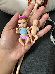 Amazon.com: BABESIDE Mini Silicone Baby Dolls, 3 Inch Realistic Newborn ...