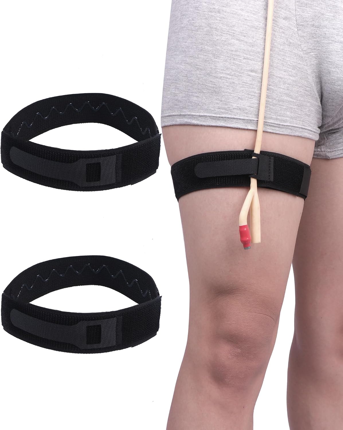 2Pcs Catheter Stabilization Device Catheter Leg Strap Urinary Legband ...