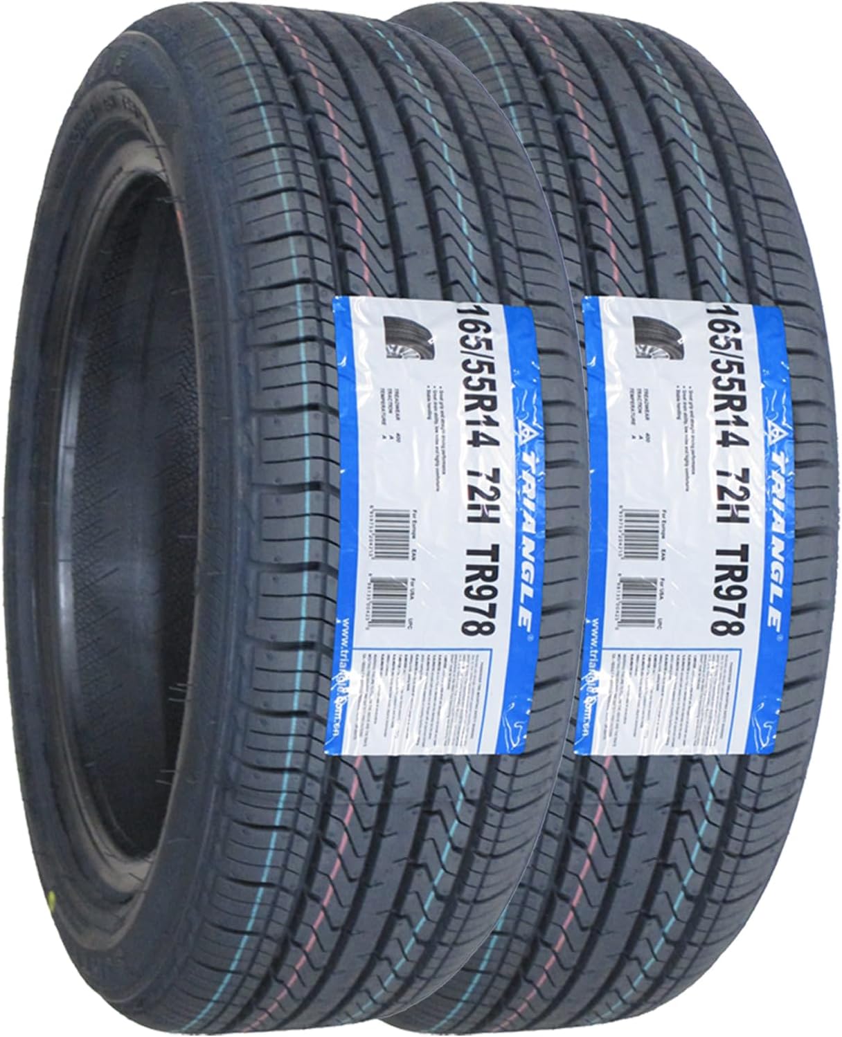 Amazon.co.jp: トライアングル(TRIANGLE) サマータイヤ SJHTT TR978 165/55R14 72H 2本セット ...
