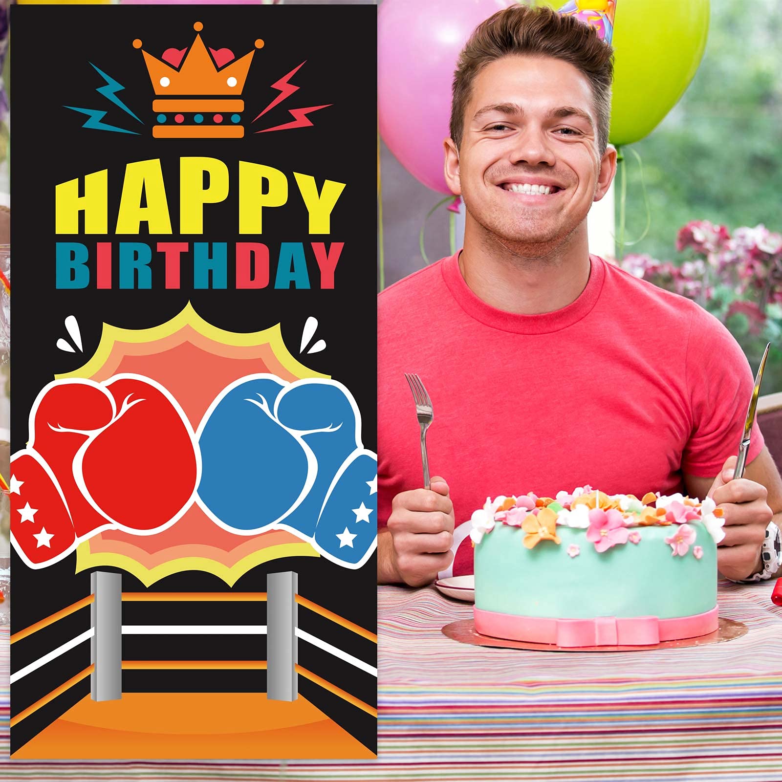 Happy Birthday Boxing Gym Wallpaper