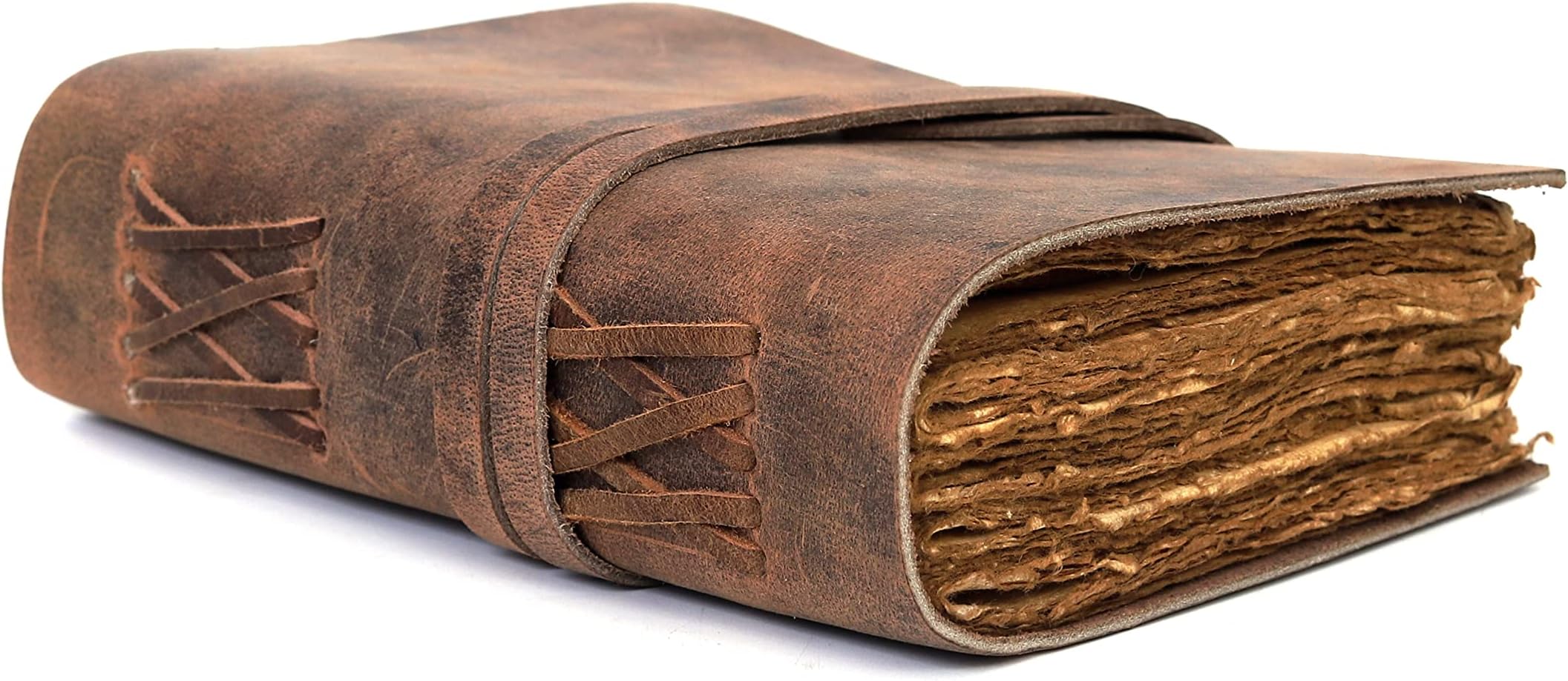 Amazon.com : cuero Leather Journal for Women Men, Deckle Edge Paper ...