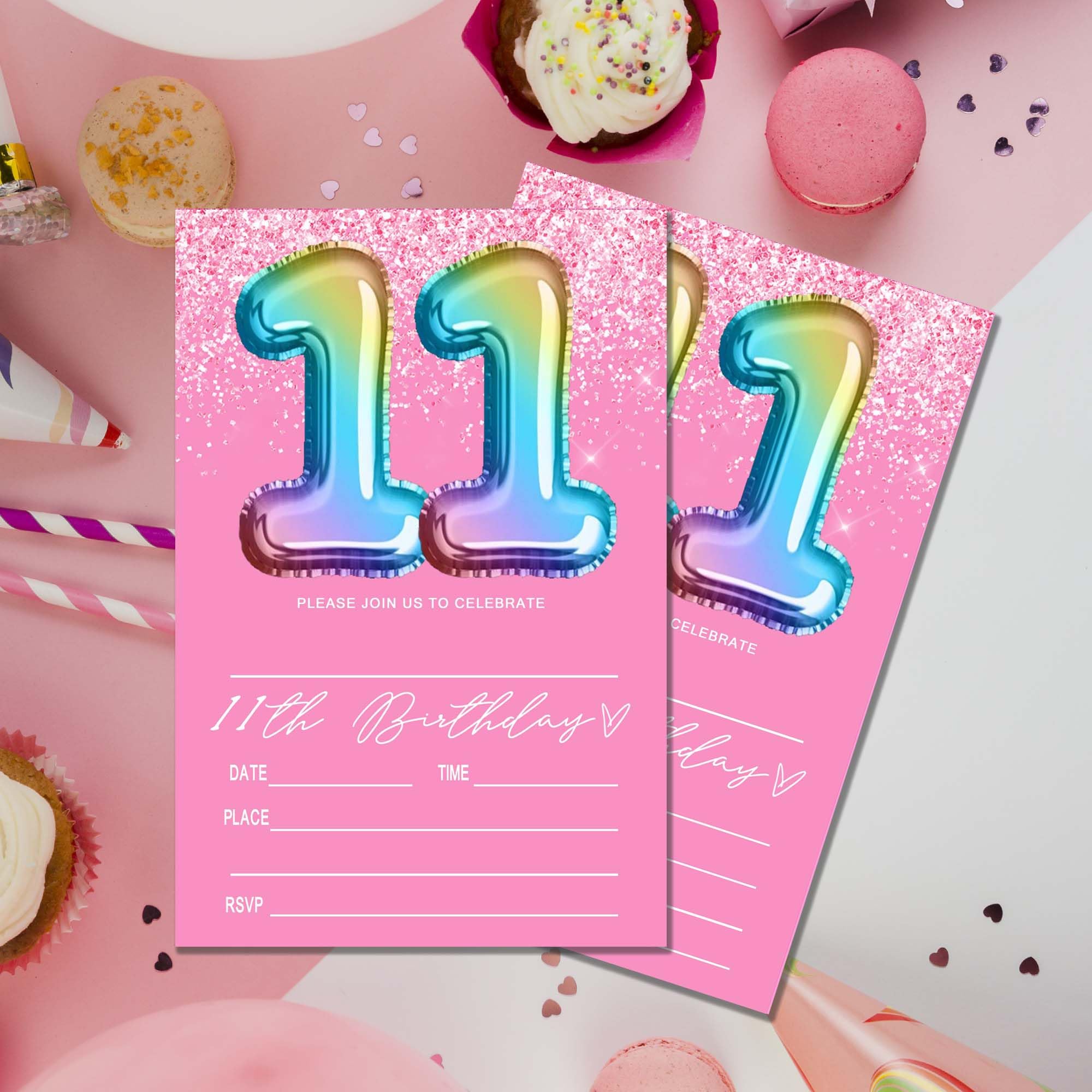 Printable Party Invitations For 11th Birthday