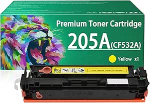Amazon.com: 205A Toner Cartridge Compatible for HP 205A CF533A Yellow ...