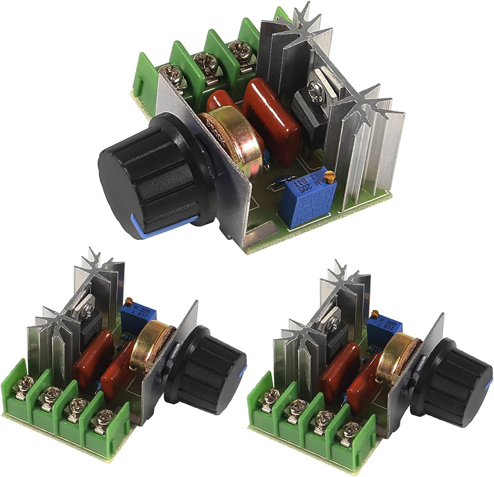 SIPYTOPF 2000W PWM AC Motor Speed Control Module Dimmer Speed Regulator ...