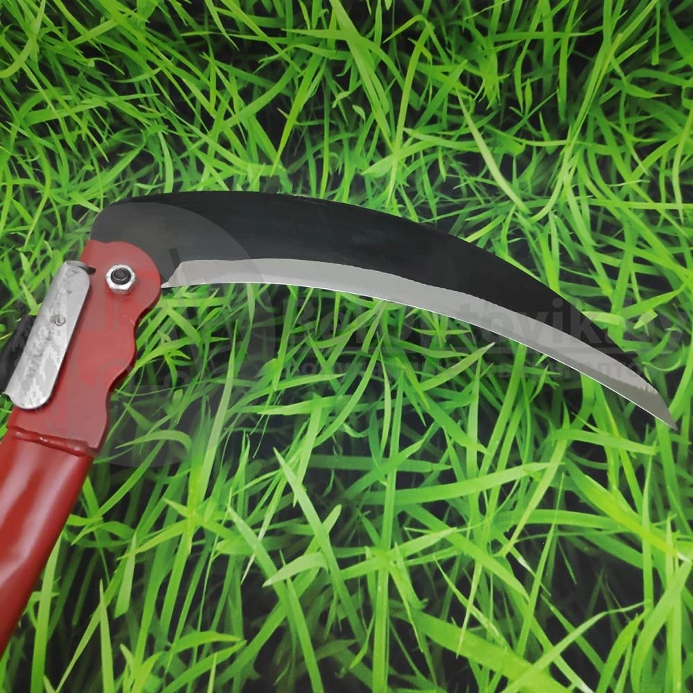 Folding Sickle Carbon Stainless Steel Grass Lawn Gardening Farming ...