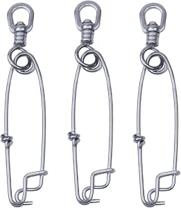 Amazon.com : Longline Branch Hangers with Swivels 10pcs Stainless Steel ...
